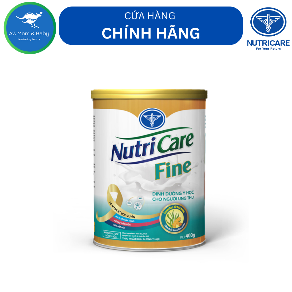 Sữa bột Nutricare Fine cho bệnh nhân ung thư (400g) | Shopee Việt Nam
