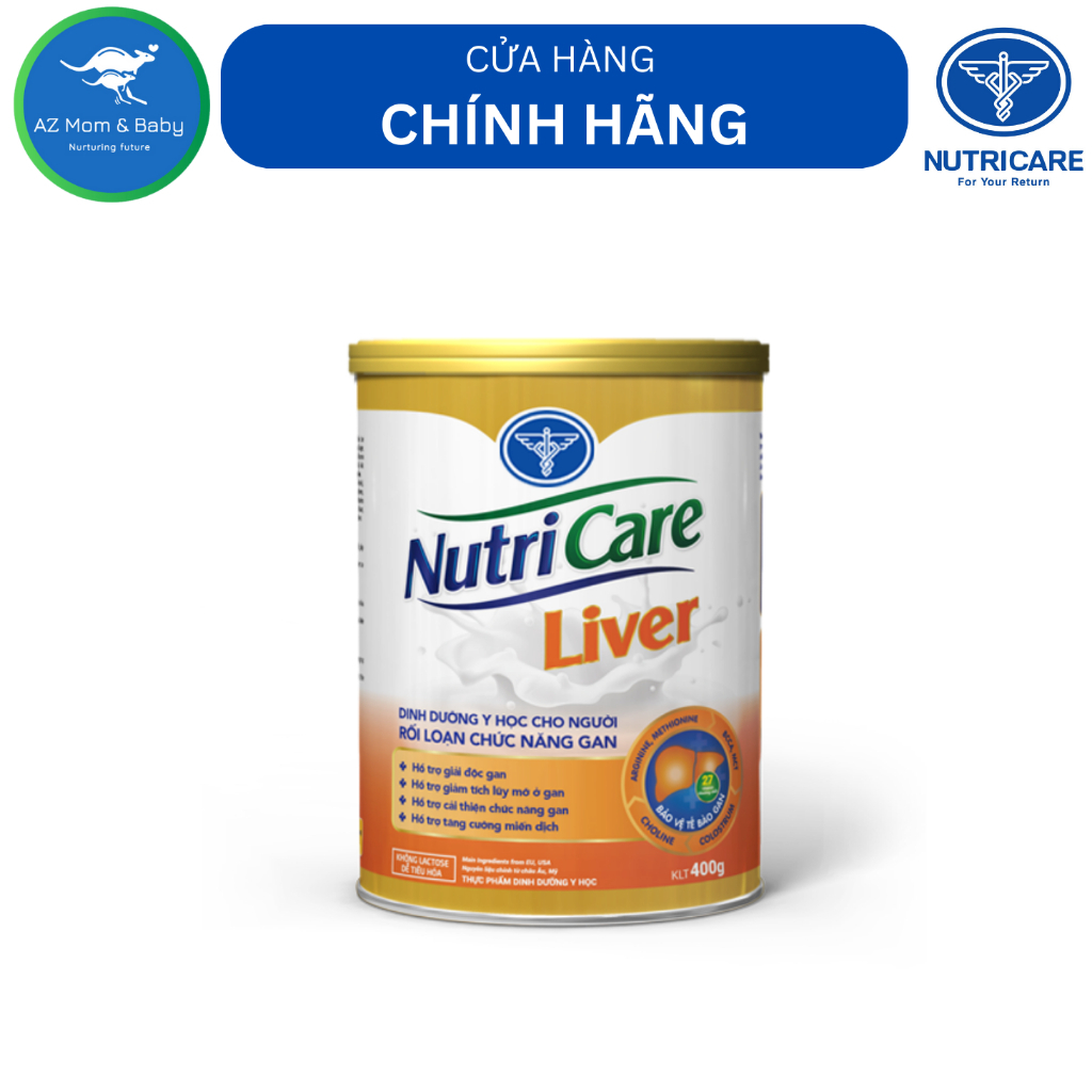Sữa bột Nutricare Liver cải thiện chức năng gan (400g) | Shopee Việt Nam