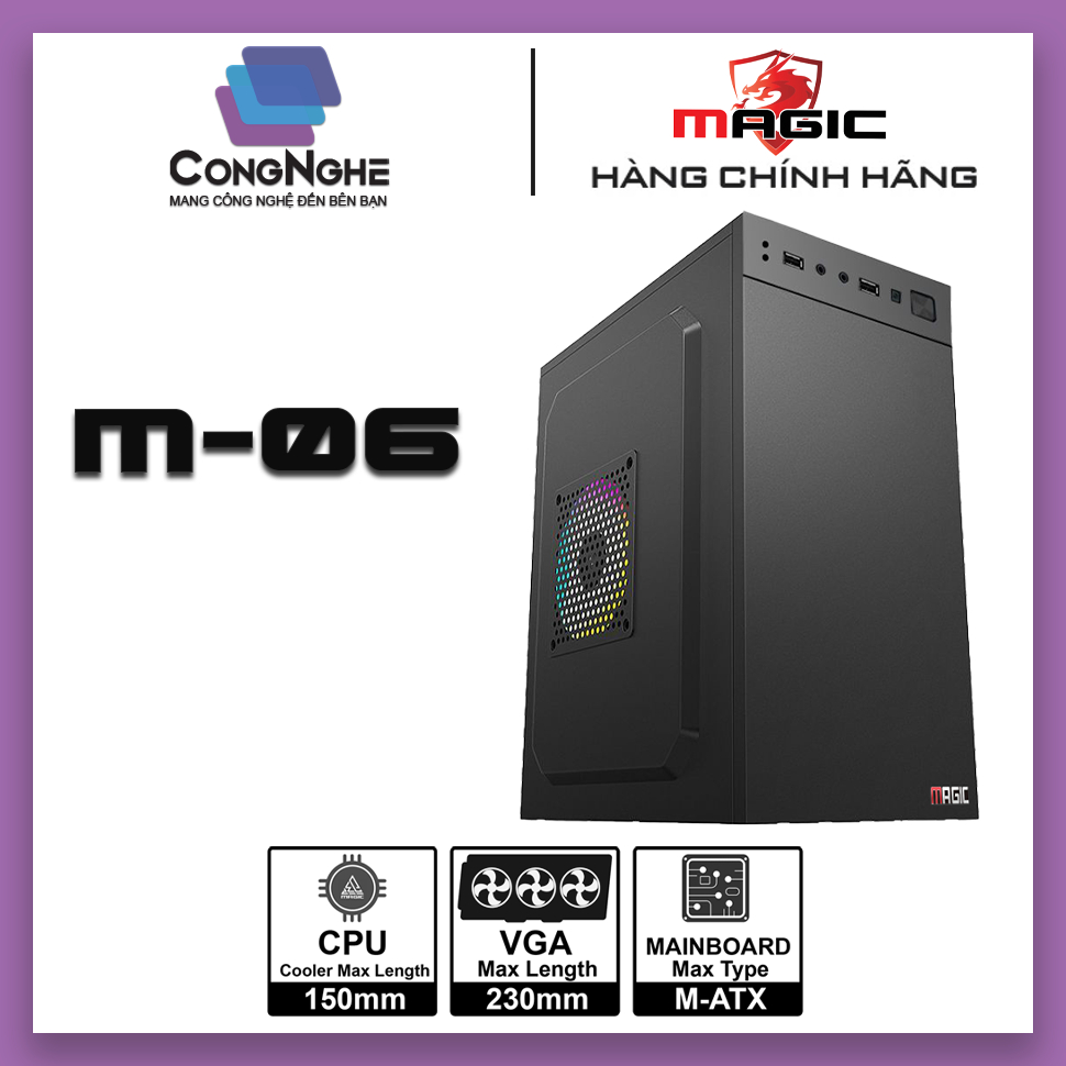 CASE MAGIC M-06 (MATX) | Shopee Việt Nam