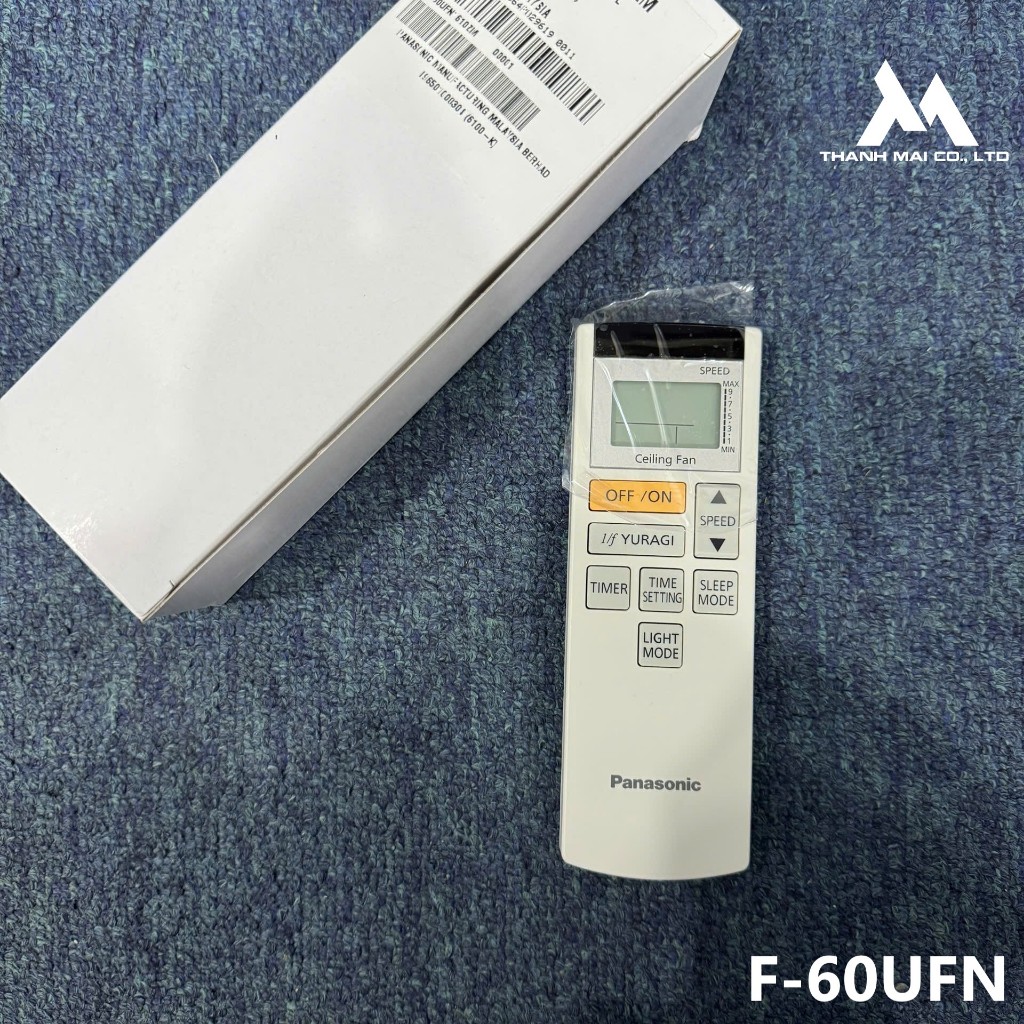 [Hàng chính hãng] Remote Điều khiển từ xa quạt trần Panasonic F-60UFN ...