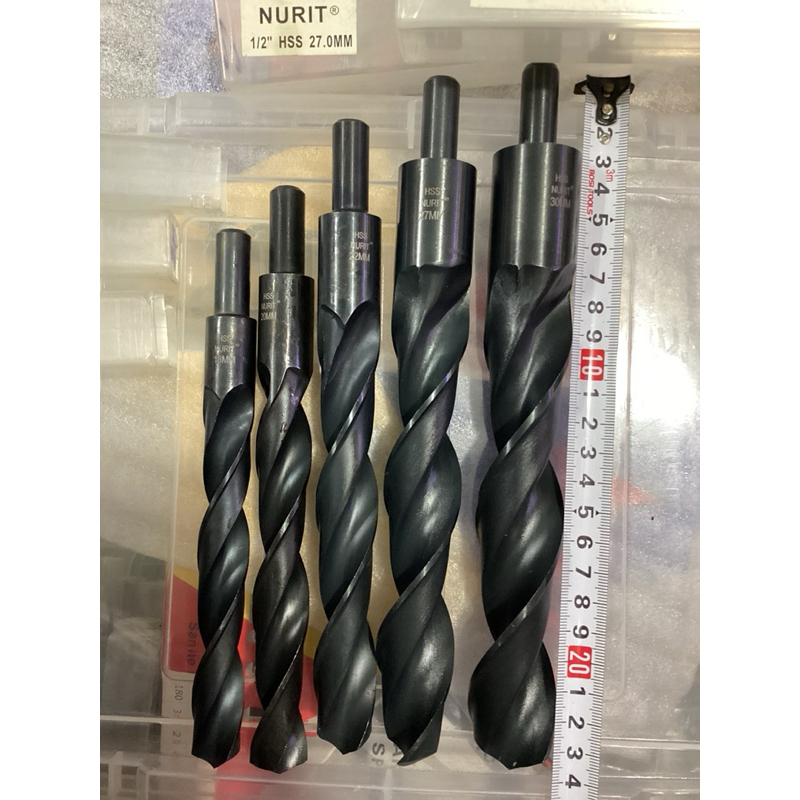 mũi khoan sắt trụ chuôi nhỏ 13mn phi 14mm,16,18,20,22,25,27,30mm lắp máy khoan bàn mang danh ...