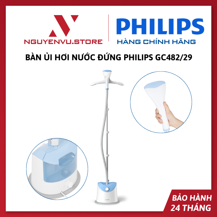 Bàn ủi hơi nước đứng Philips GC482/29 - Hàng chính hãng | Shopee Việt Nam