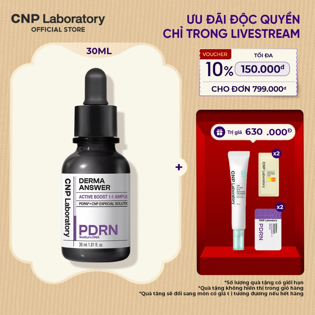 [CNP x KOL] Tinh chất PDRN căng bóng sáng hỗ trợ tái sinh CNP Derma ...