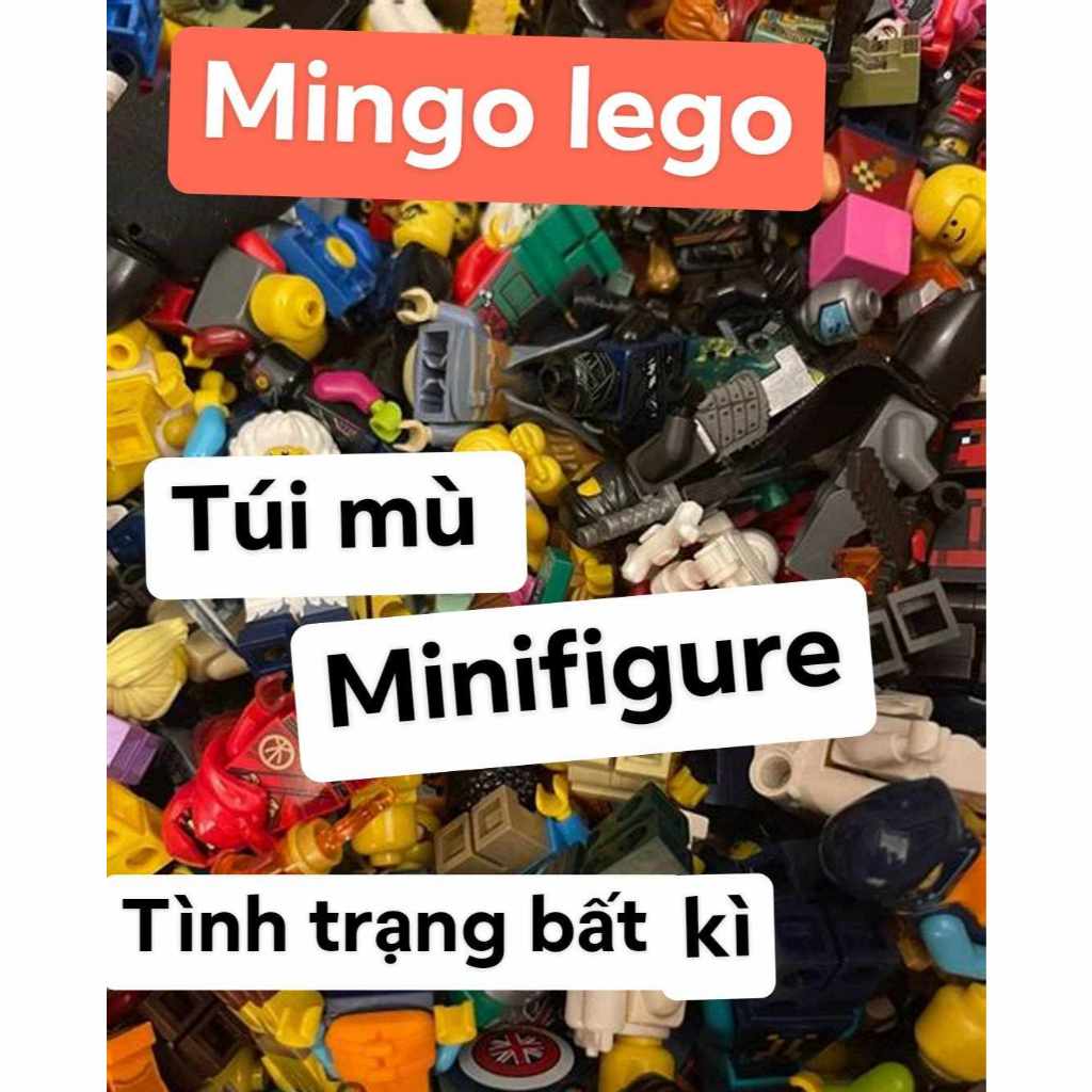 MINGOLEGO Túi mù ngẫu nhiên 1 minifigure chính hãng | Shopee Việt Nam