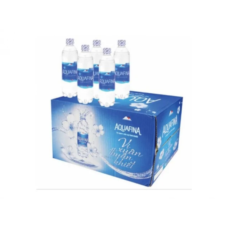 (Hỏa tốc HCM) Thùng 28 Chai Nước tinh khiết Aquafina (500ml/chai) | Shopee Việt Nam
