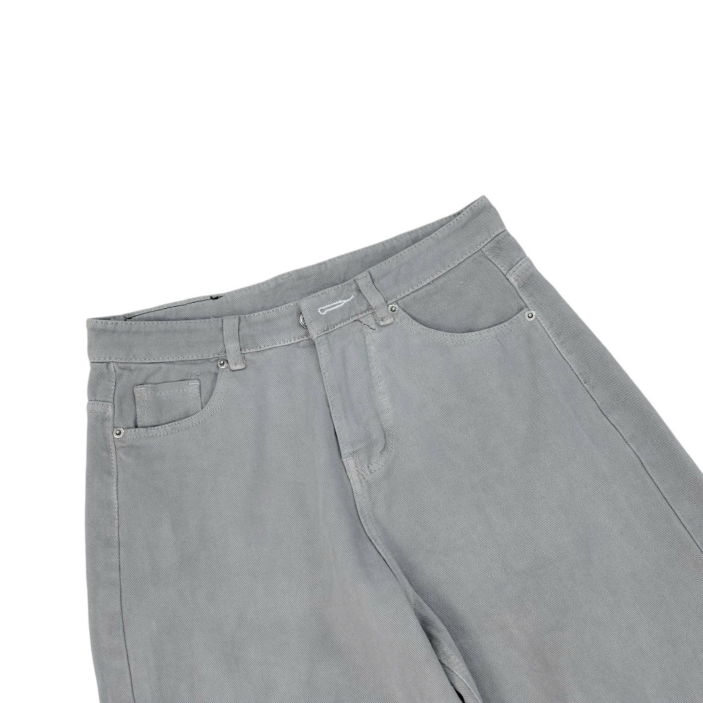 LIGHT SMOKE WIDE STRAIGHT JEANS WHOSE - Quần jeans ống đứng wide fit ...