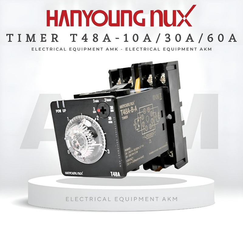 Bộ đặt thời gian HANYOUNG T48A-1B-3B-6B-A timer [tặng kèm đế] | Shopee Việt Nam