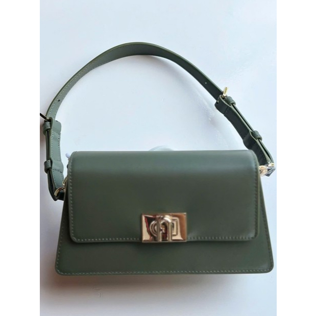 Túi xách nữ chính hãng Furla zoe mini màu xanh rêu | Shopee Việt Nam