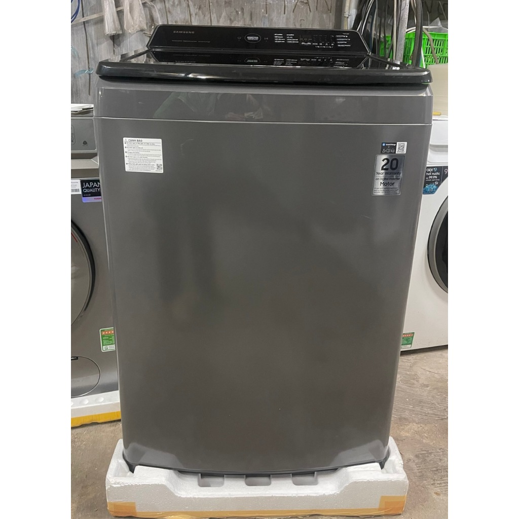 Máy giặt Samsung Ecobubble Inverter 17 kg WA17CG6442BDSV 2024 - THÁI LAN | Shopee Việt Nam