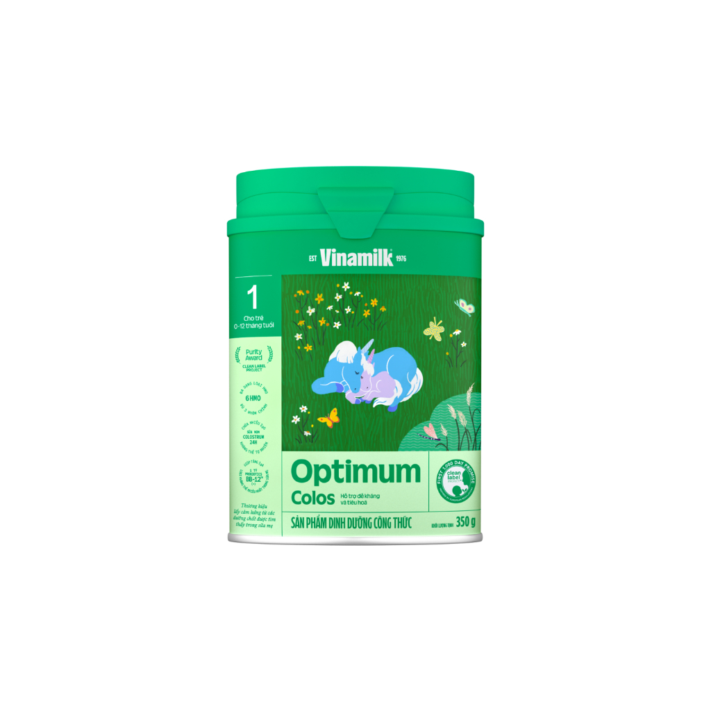 [MẪU MỚI] COMBO 6 LON SỮA BỘT OPTIMUM COLOS SỮA NON 24H 350g | Shopee ...