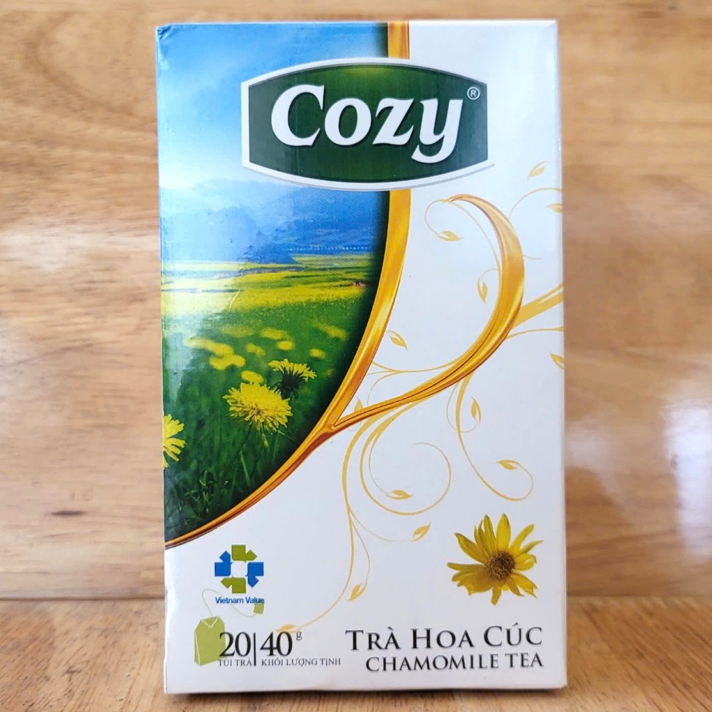 COZY [hộp CÚC 40gr / 20 túi lọc] TRÀ HOA CÚC [VN] Chamomile Tea ...