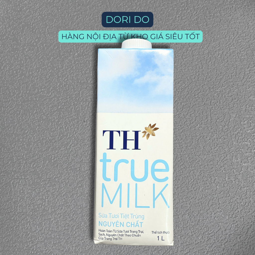 SỮA TƯƠI TH TRUEMILK HỘP 1L KHÔNG ĐƯỜNG | Shopee Việt Nam
