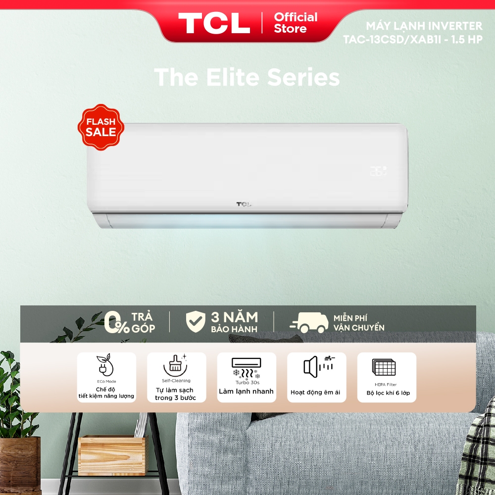 Máy lạnh TCL Inverter 1 HP TAC-10CSD/XAB1I - Máy lạnh 1 ngựa - Máy lạnh ...