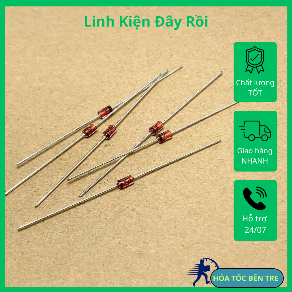 5 cái 1N4734 IN4734 DIODE ZENER 5.6V 1W | Shopee Việt Nam