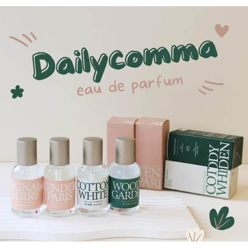 Nước hoa Daily Comma 30ml Hàn quốc 𝐌𝐨𝐬𝐭 𝐄𝐚𝐮 𝐏𝐚𝐫𝐟𝐮𝐦 | Shopee Việt Nam