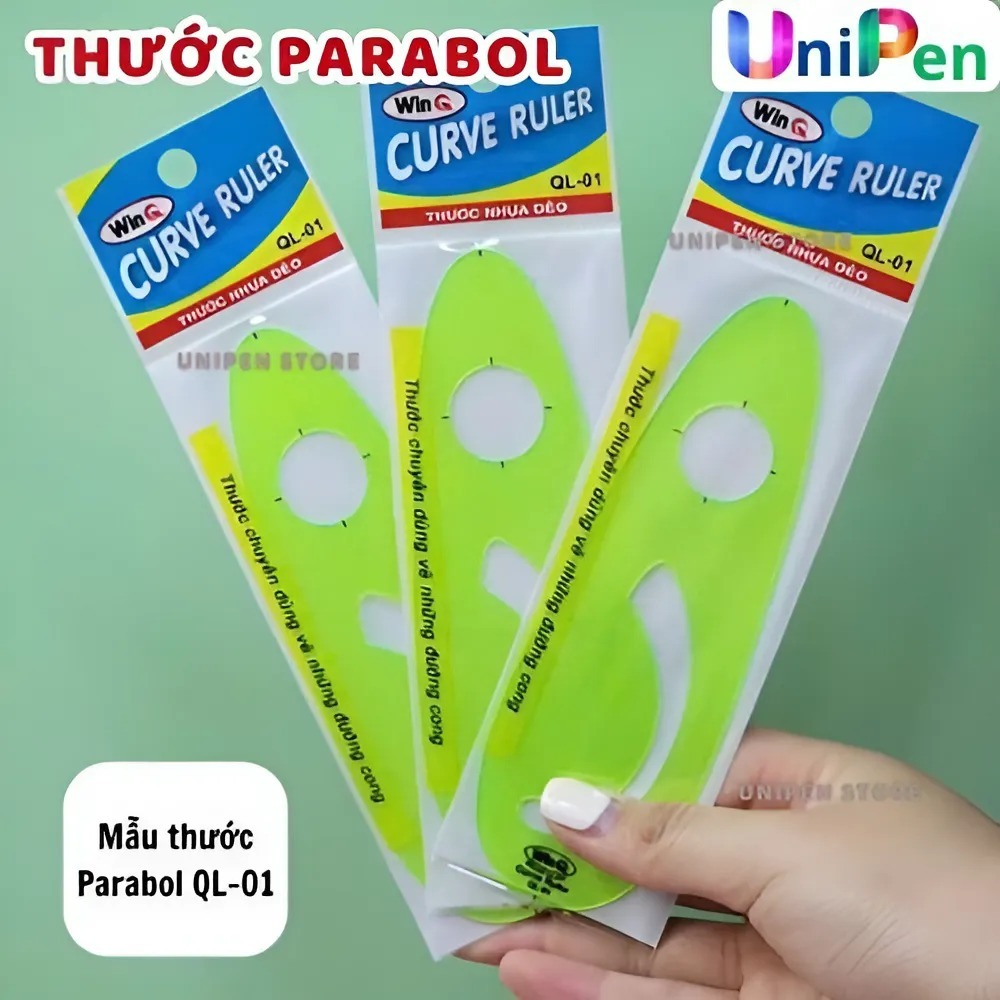 Thước kẻ dẻo Parabol WinQ QL-01 - Thước Parabol Chuyên Dụng Vẽ Đồ Thị ...