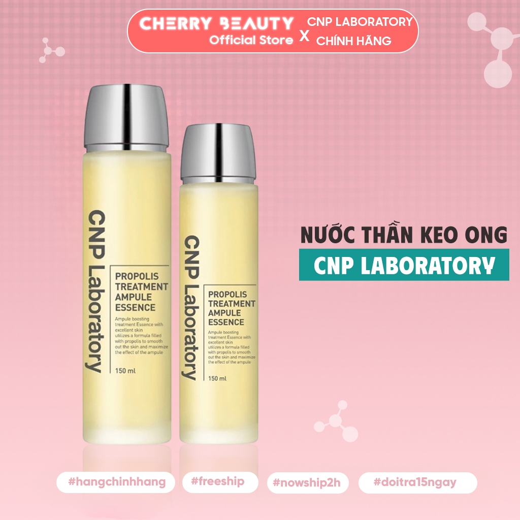 Nước Thần Keo Ong CNP Phục Hồi, Ngừa Lão Hoá, Căng Bóng Da, Cấp Ẩm, Giảm Thâm Nám 100ML-150ML ...