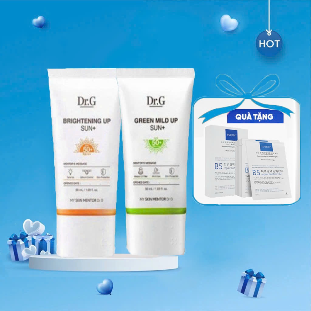 Kem Chống Nắng Dr.G Dưỡng Sáng Da Brightening Up Sun SPF50+ PA+++ 50ml hot hotttt ...