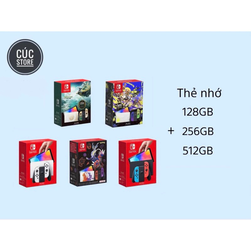 Máy chơi game Nintendo Switch Oled Mod Chip 2ND | Shopee Việt Nam