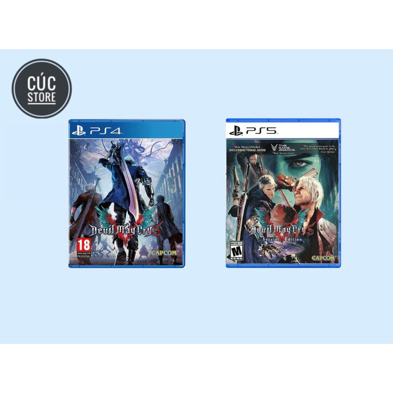 Đĩa chơi game PS4/ PS5: Devil May Cry 5 | Shopee Việt Nam