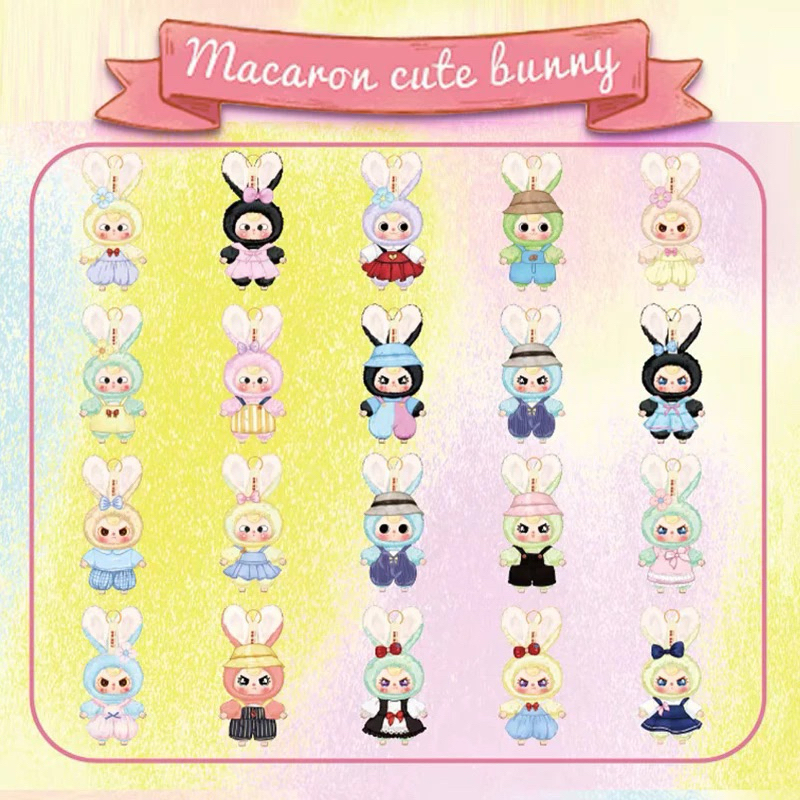 [ Sẵn ship hoả tốc HN ] Baby Three Thỏ Macaron Blind Box Hộp mù Random ...