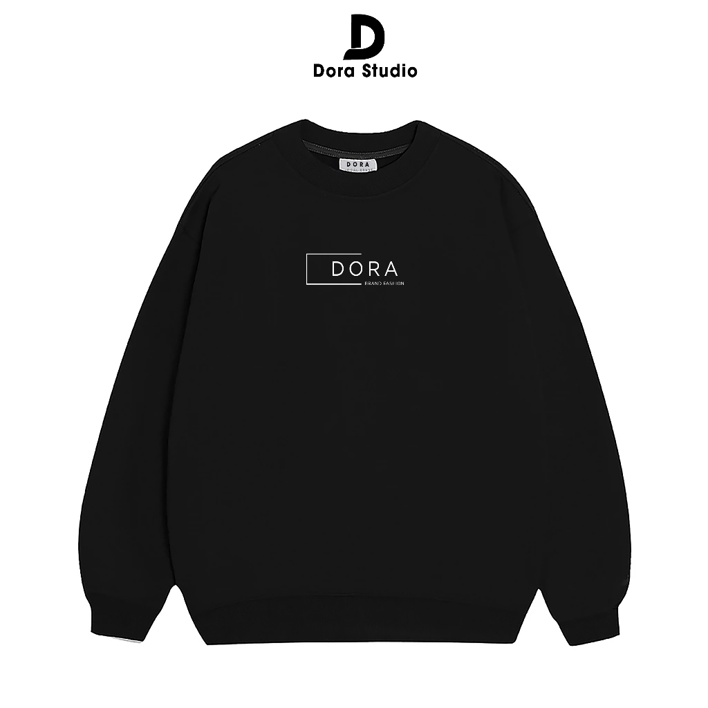 Áo Sweater Dora Brand Fashion Nỉ Lông Cáo Cotton 100% Form Rộng Nam Nữ Unisex | Shopee Việt Nam