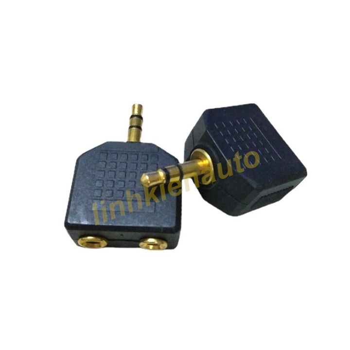 Jack Chia Audio 3.5mm 2 Cổng Ra | Shopee Việt Nam