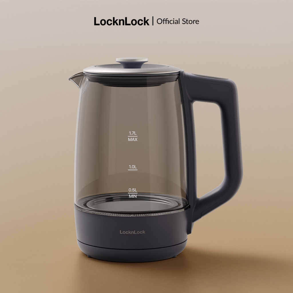 Ấm đun siêu tốc 5 mức nhiệt LocknLock Smart glow glass electric kettle ...