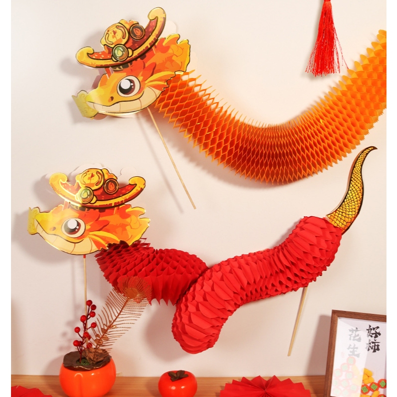 Rồng 3d Rắn 3d Bằng Giấy Dùng Trang Trí Trung Thu Tết, Đám Cưới / Làm ...