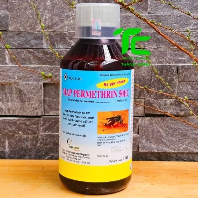 Thuốc diệt muỗi và côn trùng Map permethrin 50EC 1lit hãng Map Pacific ...