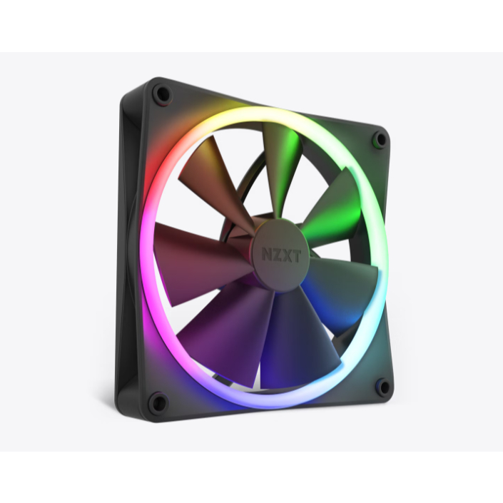 Fan Case NZXT F140RGB - 140mm RGB Fans - Single (Màu Đen) RF-R14SF-B1 ...