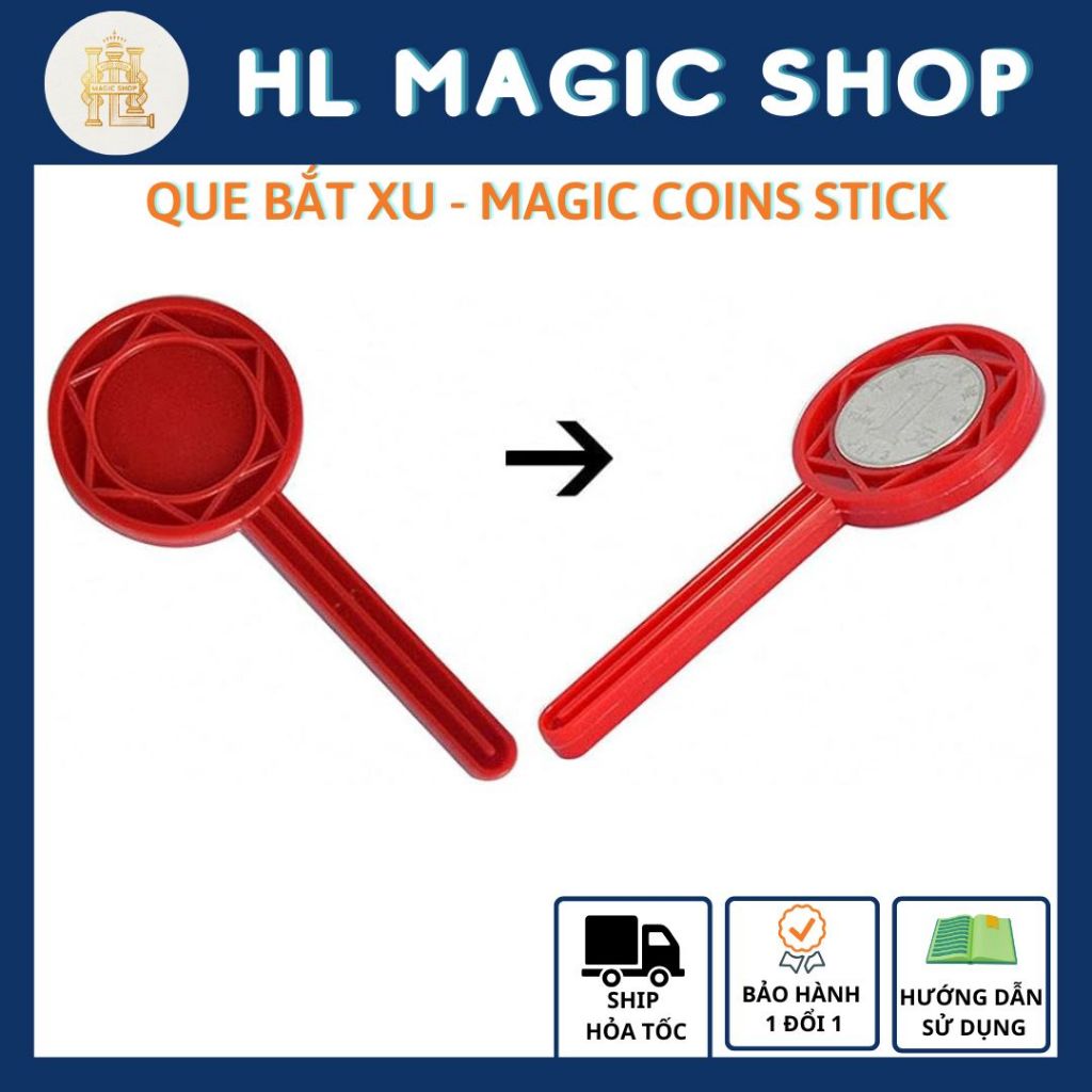 Đồ chơi ảo thuật que biến xu, que ẩn hiện đồng xu | Shopee Việt Nam