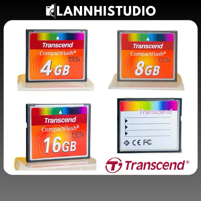Thẻ nhớ CF Transcend 128MB / 1GB / 4GB / 8GB / 16GB (133x) | Shopee Việt Nam