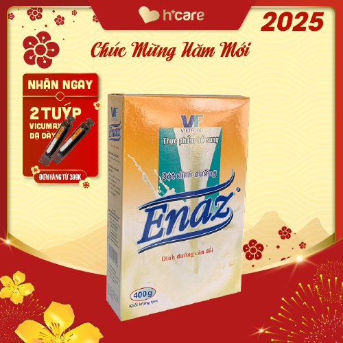 Bột dinh dưỡng Enaz 400g có năng lượng cao tốt cho người cao huyết áp ...