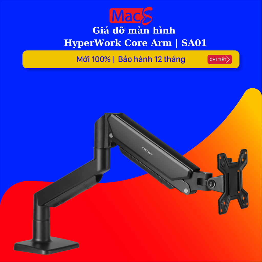 Giá đỡ màn hình HyperWork Core Arm | SA01 | Shopee Việt Nam