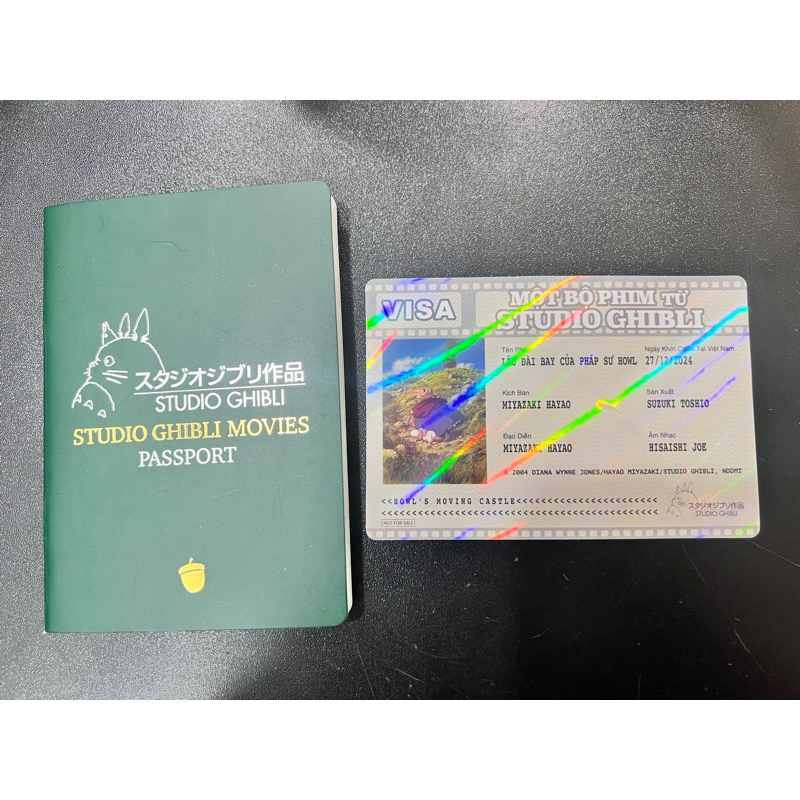 [CGV x GHIBLI] Passport + Visa film Ghibli | Shopee Việt Nam