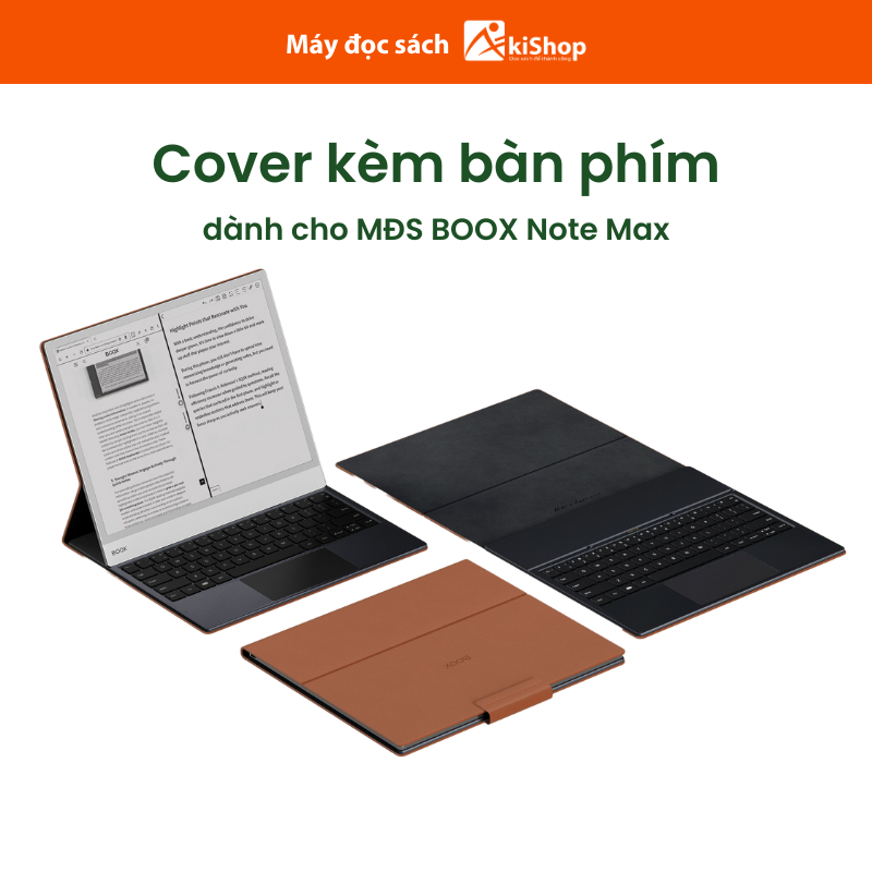 Cover bàn phím Máy đọc sách Boox Note Max, Tab X C Chính hãng Akishop ...