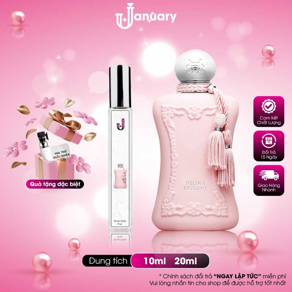 Nước Hoa Delina, Nước hoa chiết January Perfume 10ml Mùi Hương Nữ Tính ...