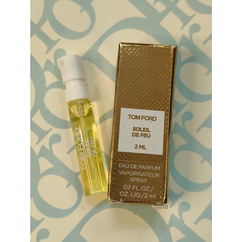 Vial nước hoa T.O.M F.O.R.D Bitter Peach - Soleil Defeu 2ml | Shopee ...
