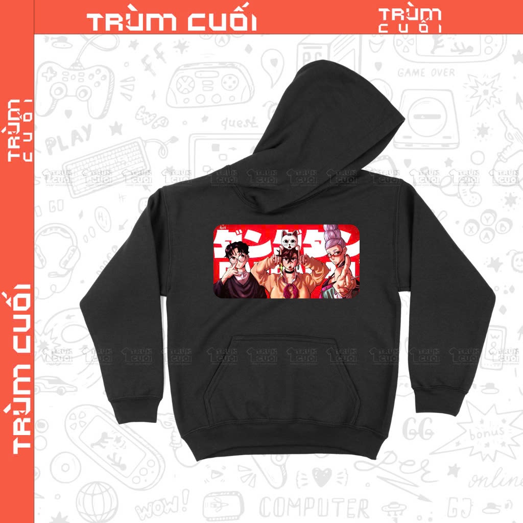 Áo Hoodie Bộ 3 - Dandadan, Trùm Cuối Anime Dandadan, Unisex Nỉ Bông 100 ...