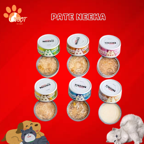 Combo 10 Lon Pate Neeka 85g Dành Cho Mèo, Pate Neeka cho mèo | Shopee ...