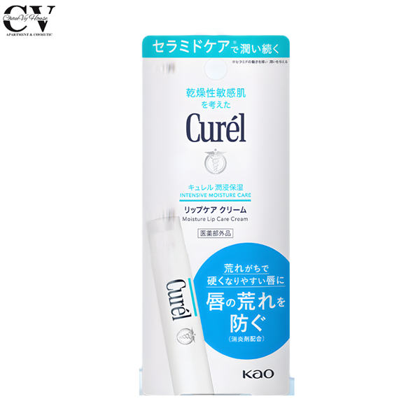 Son Dưỡng Môi Curel Intensive Moisture Care Cream 4.2gr - Trắng Xanh ...