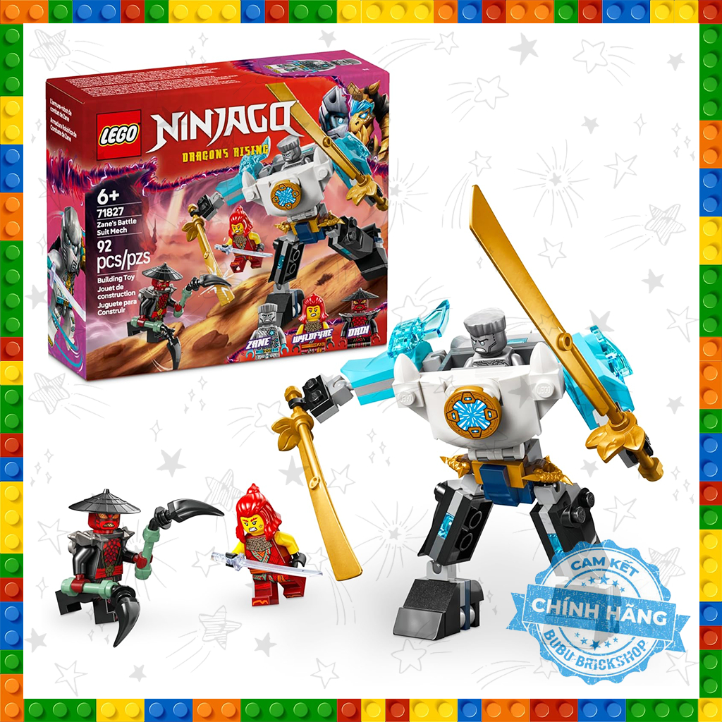 Lego Ninjago - Zane's Battle Suit Mech - Bộ xếp hình Lego Robot của ...