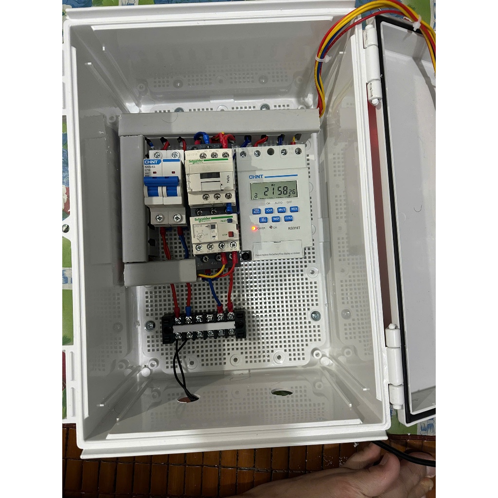 Tủ điều khiển bơm theo thời gian sủ dụng timer ChinT 24H | Shopee Việt Nam