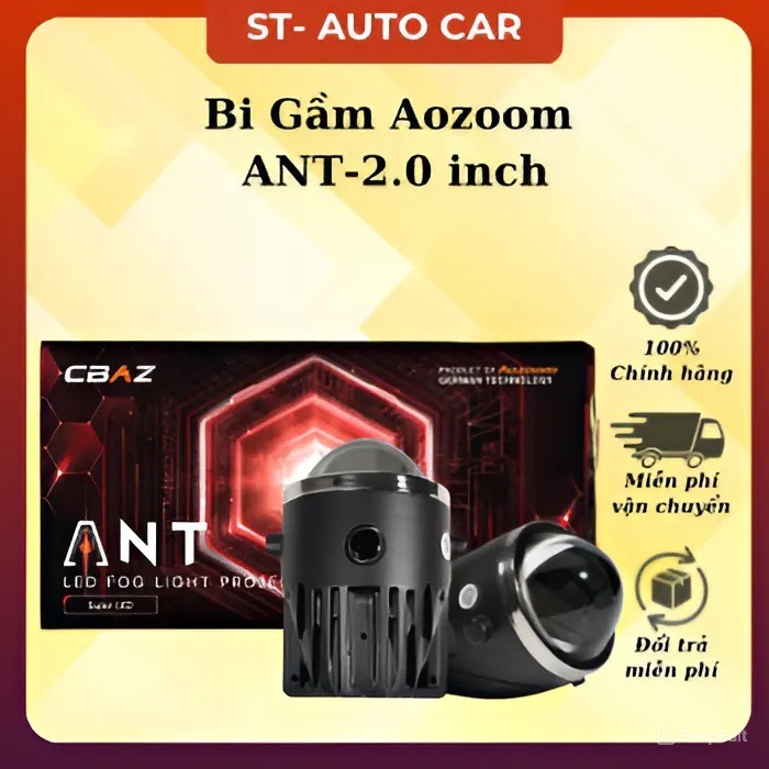 Bi Led Gầm Aozoom ANT Fog Light 2.0 Inch Bi Gầm 3 Màu (3000K - 4300K ...
