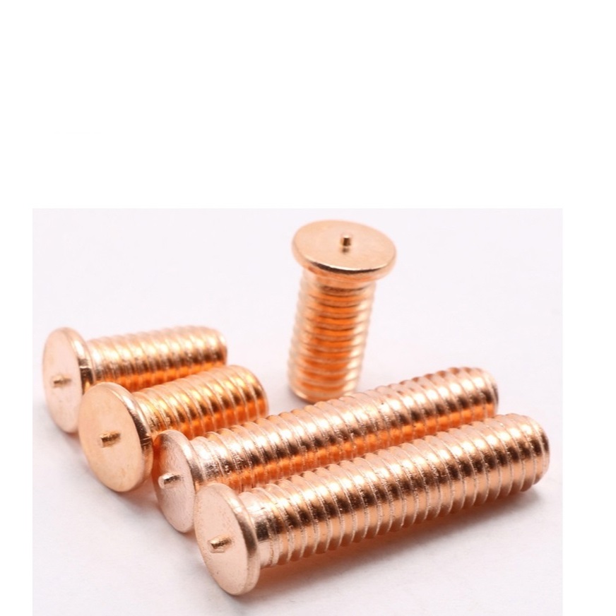 50 cái M4 bulong hàn nổ M4 thép mạ đồng | Shopee Việt Nam