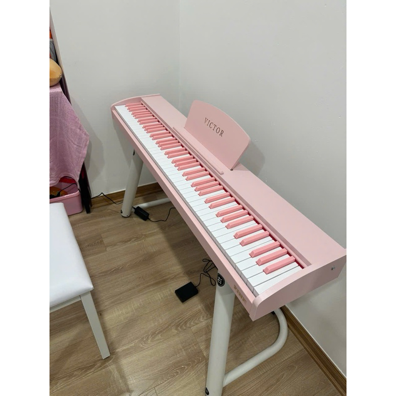 đàn Victor Pink kèm chân U | Shopee Việt Nam