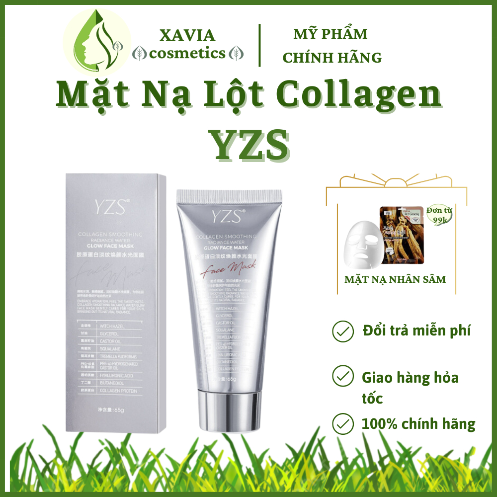 Mặt nạ lột collagen YZS - Mặt nạ YZS cấp ẩm, dưỡng sáng , chống lão hóa ...