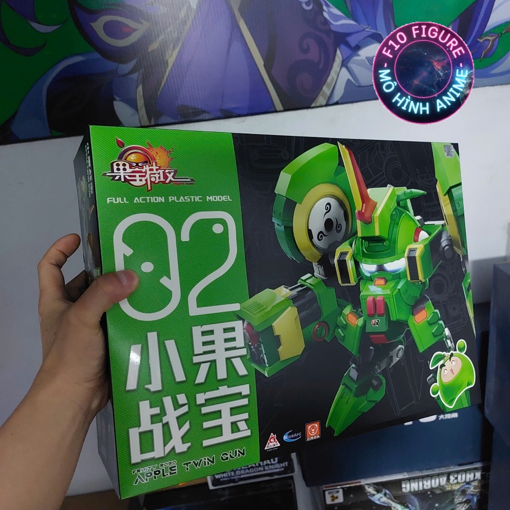Mô hình lắp ráp Táo Thiện Xạ - Robot trái cây - Biến đổi 2 dạng ...