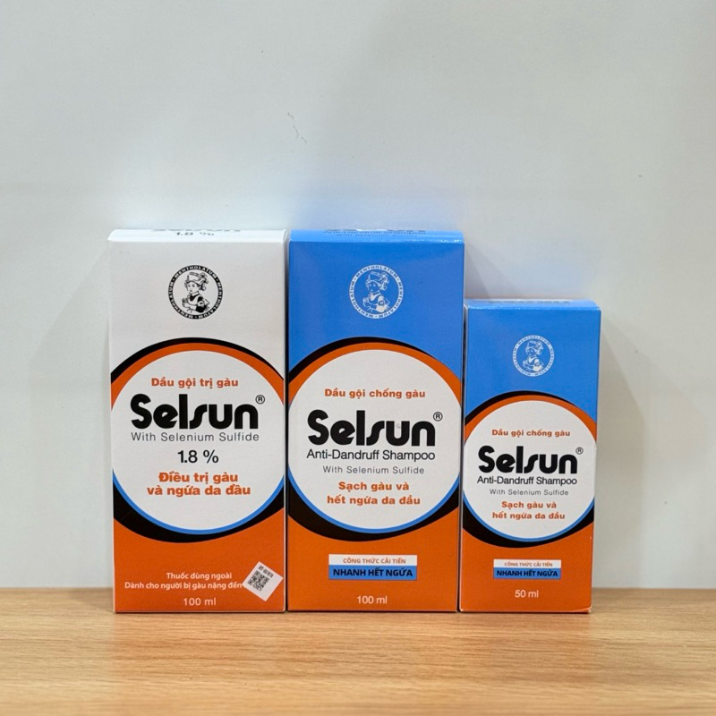 Dầu gội chống gàu Selsun, sạch gầu, hết ngứa, tóc khỏe đẹp - Chính hãng ...